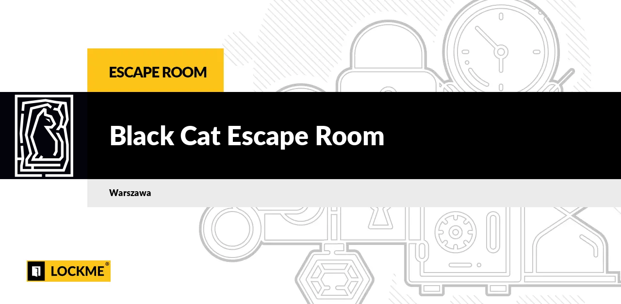 Black Cat Escape Room Warszawa pokoje, opinie, ceny | Lockme